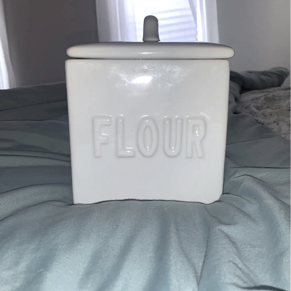 Kitchen | Farmhouse Ceramic Flour Keeper Container | Poshmark